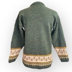 Vintage | Sweaters | Vintage English Country Fox Wool Sweater Large ...